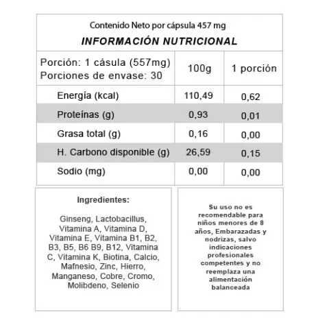 Multibion Senior (Vitaminas + Probióticos) - EcoFarmacias