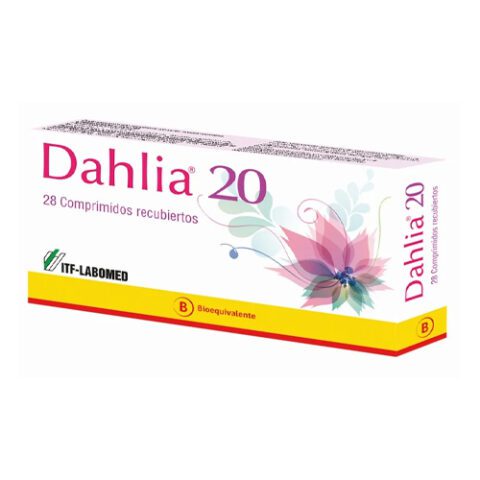 Dahlia-20 x 28 comprimidos (ITF Labomed) - EcoFarmacias