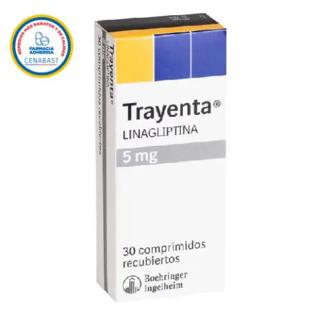 Trayenta 5 mg por 30 Comprimidos Boehringer Ingelheim (Cenabast ...