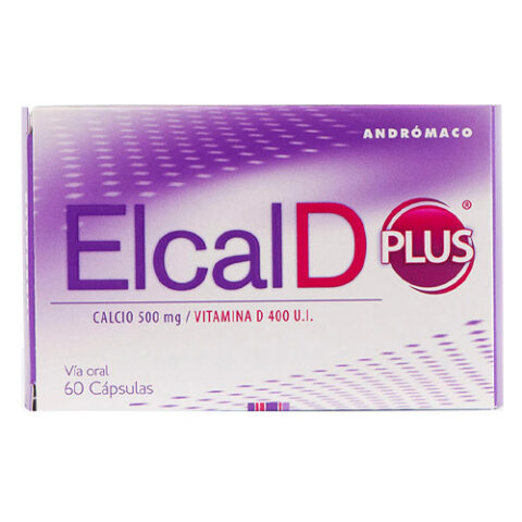 Elcal D plus x 60 Cápsulas (Andrómaco) - EcoFarmacias