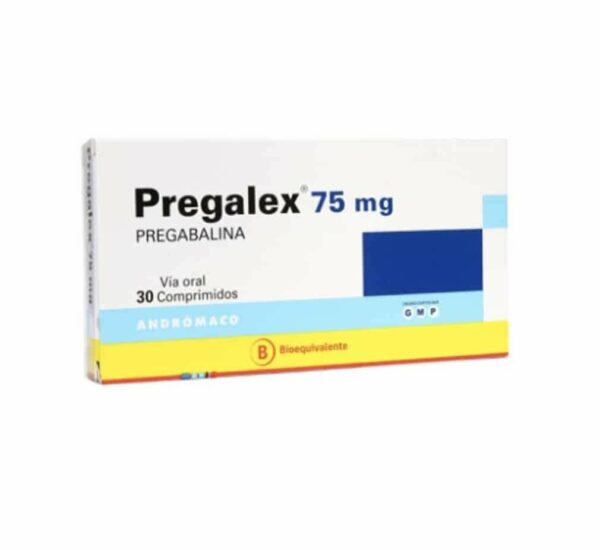 Pregalex 75 mg x 30 comprimidos (Andrómaco) | EcoFarmacias