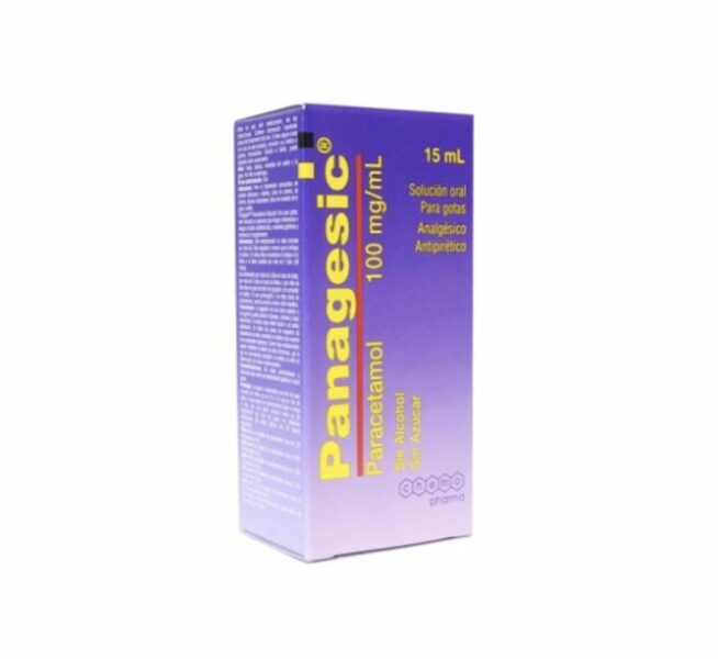 Panagesic 100 mg/ml Gotas 15 mL (Chemofarma) - EcoFarmacias