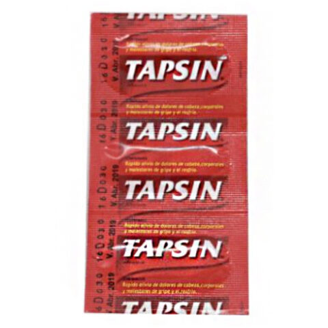 Tapsin X 6 Comprimidos (Maver) - EcoFarmacias