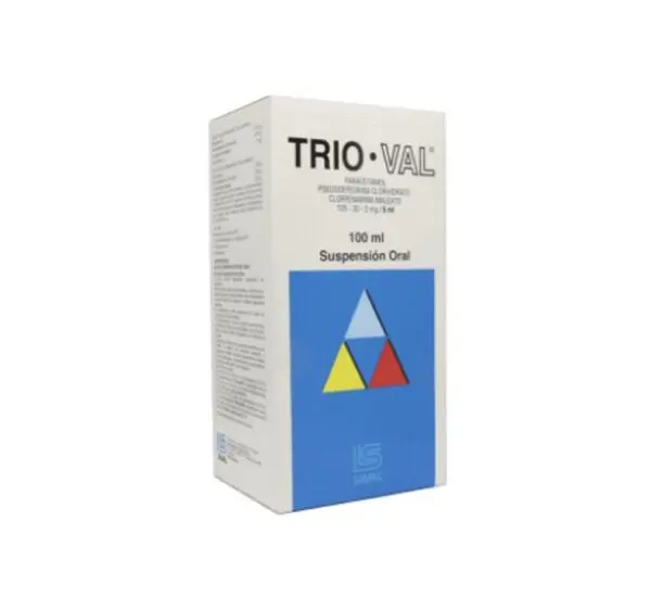 Trio-Val Jarabe 100mL (Saval) | EcoFarmacias