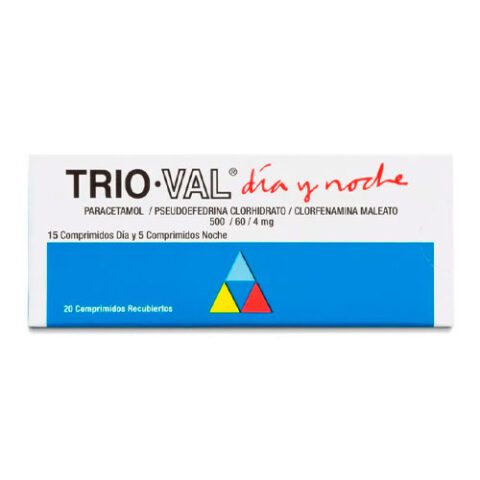 Trio-Val Dia Y Noche X 20 comprimidos (Saval) - EcoFarmacias