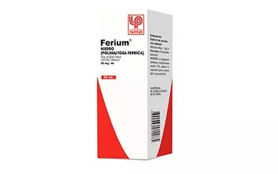 Ferium solución oral 50 mg/5 ml (Lab Pasteur) - EcoFarmacias