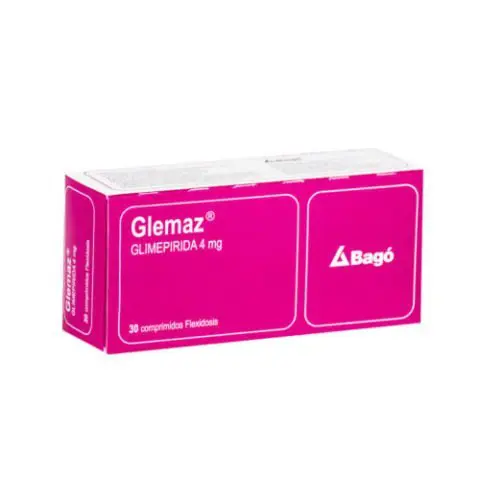 Glemaz 4 mg x 30 comprimidos recubiertos (Bagó) - EcoFarmacias