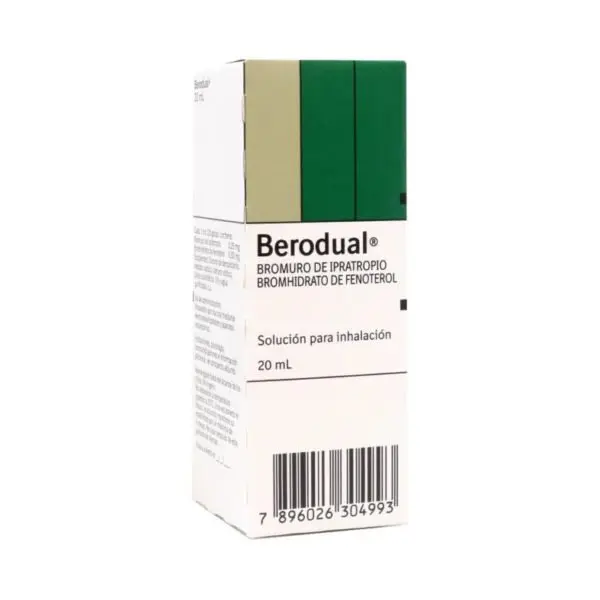 Berodual Solucion para inhalar 20ml (BOEHRINGER) | EcoFarmacias