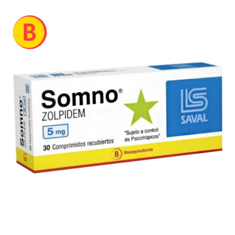 Somno 5 mg x 30 comprimidos (Saval) - EcoFarmacias
