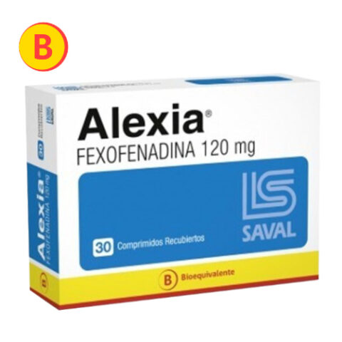 Alexia 120 mg x 30 comprimidos recubiertos (Saval) - EcoFarmacias