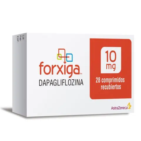 Forxiga 10 mg X 28 tabletas recubiertas (Astrazeneca) - EcoFarmacias