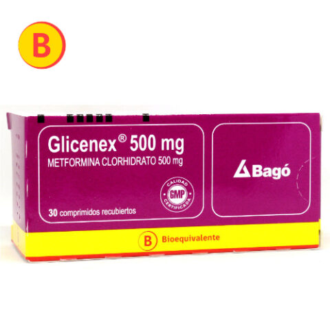 Glicenex Sr 500 mg x 30 Comprimidos (Bagó) - EcoFarmacias