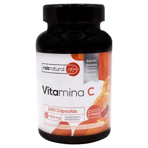 Vitamina C 500 mg x 240 cápsulas - EcoFarmacias