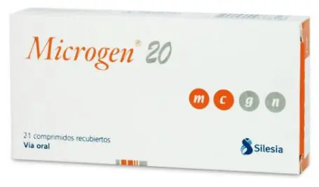 Microgen 20 x 21 comprimidos recubiertos (Silesia) - EcoFarmacias