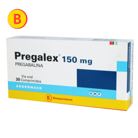 Pregalex 150mg x 30 Comprimidos (Andrómaco) - EcoFarmacias