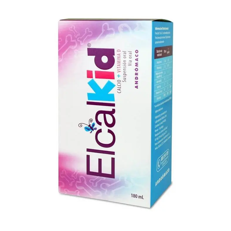 ElcalKid 180 ml - EcoFarmacias