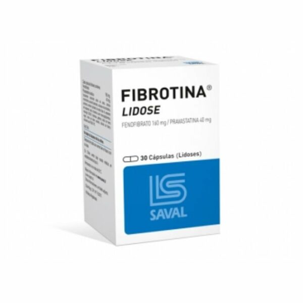 Fibrotina Lidose x 30 cápsulas (Saval) | EcoFarmacias