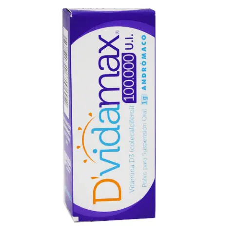 DVidamax 100.000 U.I Polvo - EcoFarmacias