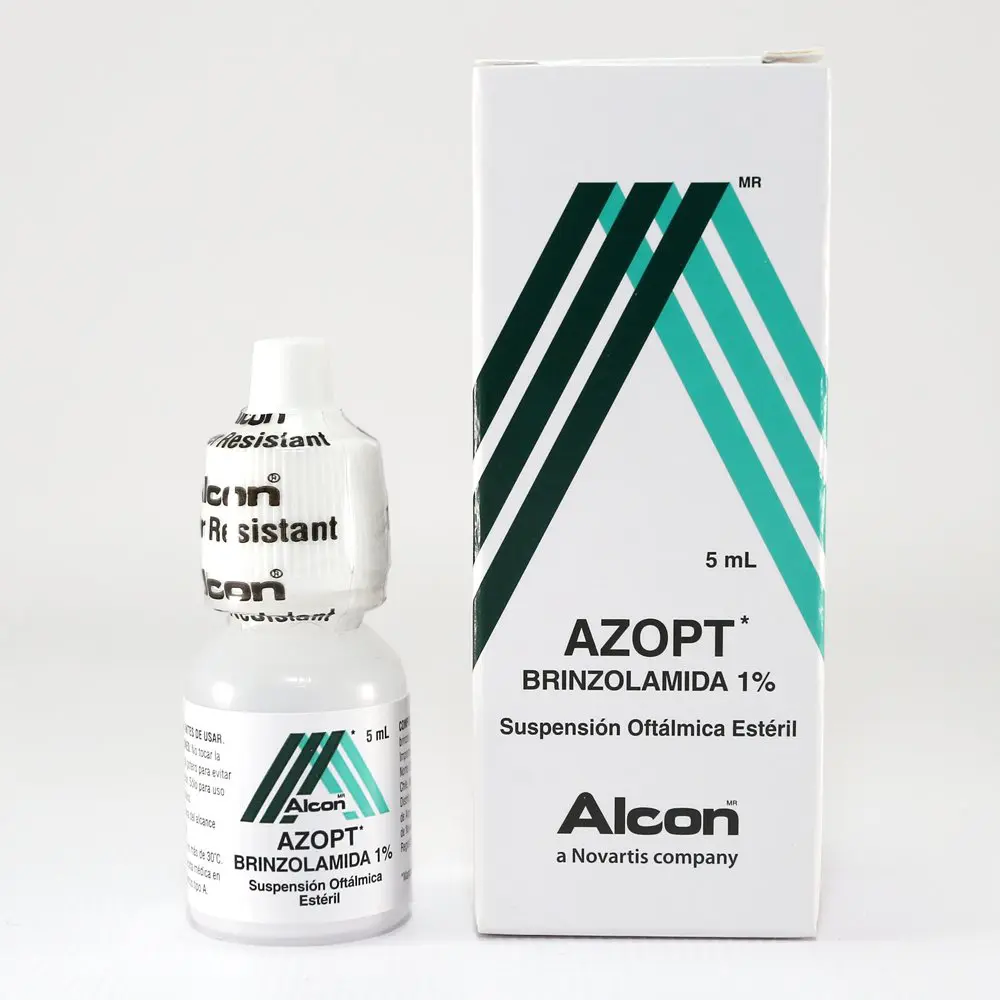 Azopt Brinzolamida 1% Solución Oftalmica 5 mL - EcoFarmacias