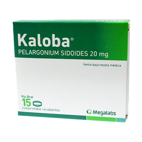 Kaloba 20 mg x 15 comprimidos recubiertos - EcoFarmacias