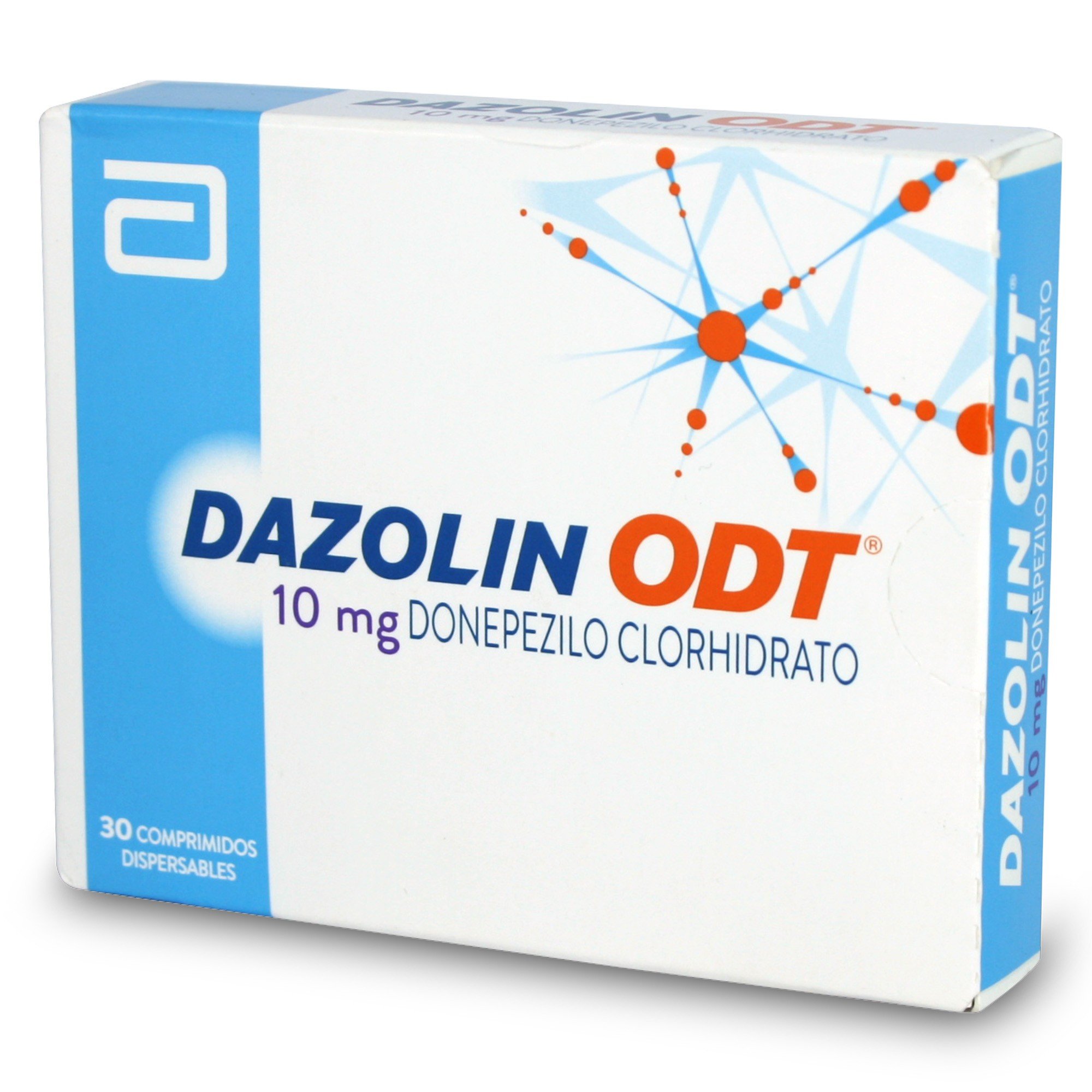 Dazolin ODT 10 mg x 30 comprimidos (Abbott) - EcoFarmacias