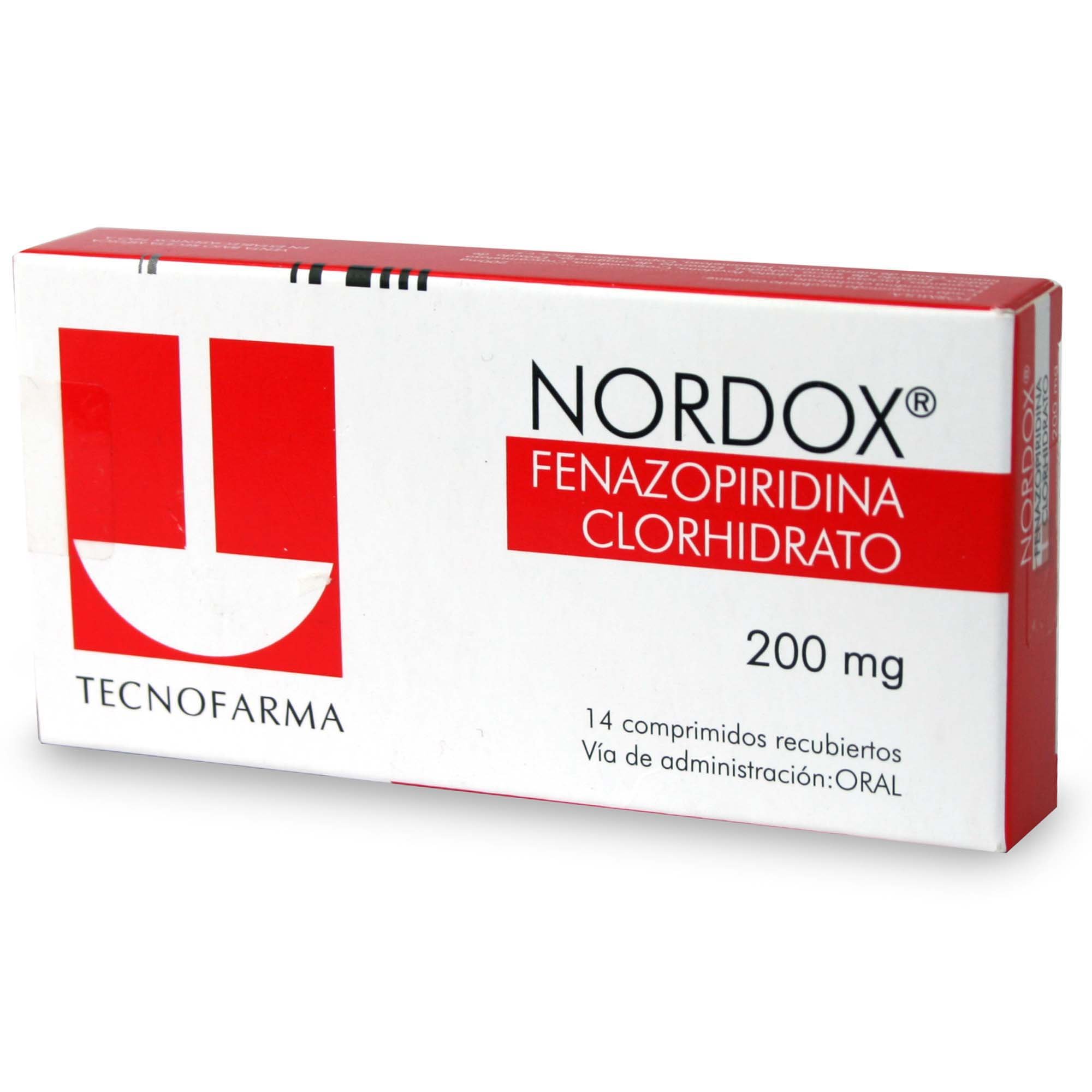 Nordox 200mg x 14 comprimidos - EcoFarmacias