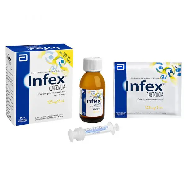 Infex 125mg/5ml 80ml - EcoFarmacias