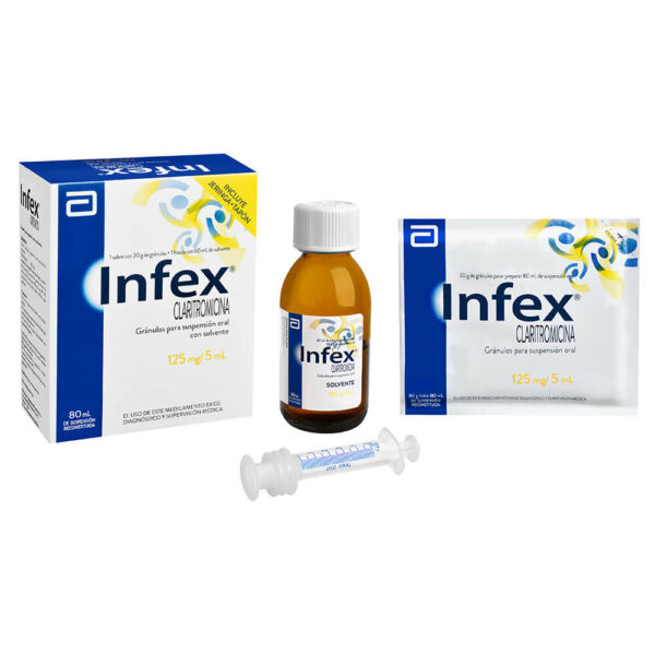 Infex 125mg/5ml 80ml - EcoFarmacias