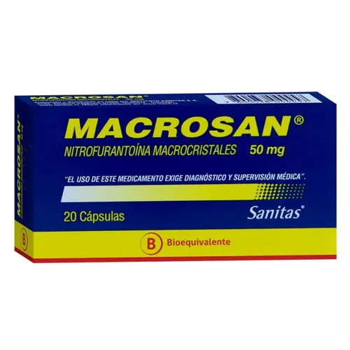 Macrosan 50mg x 20 comprimidos | EcoFarmacias
