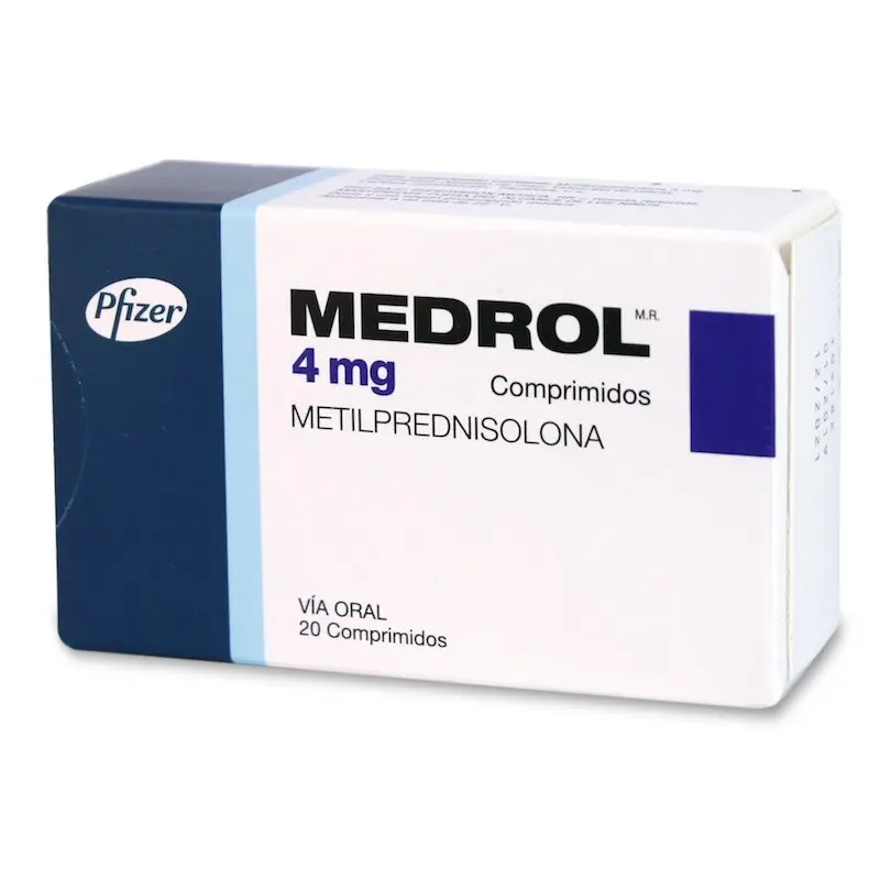 Medrol 4 mg x 20 comprimidos (Cenabast) | EcoFarmacias
