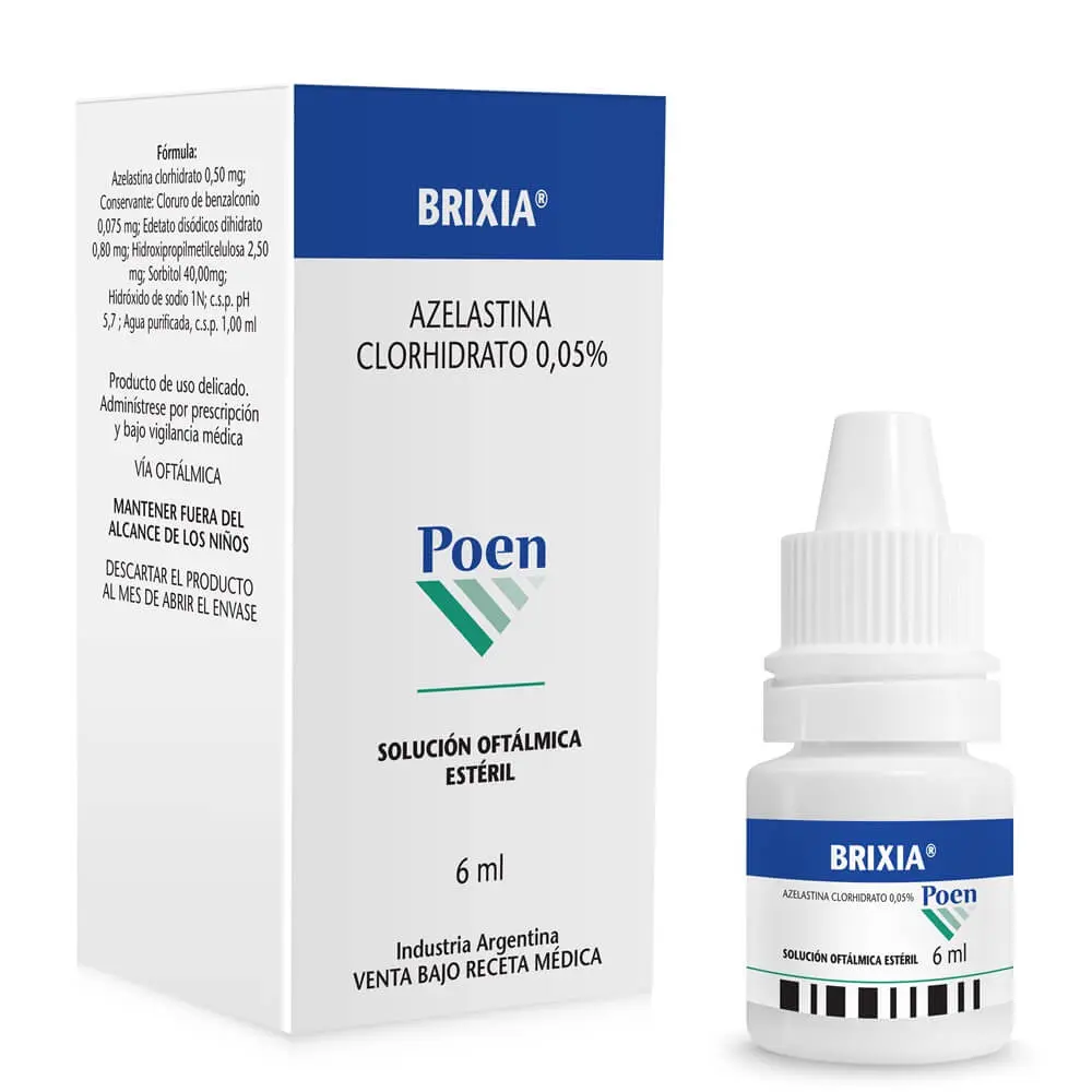 Brixia Solución Oftálmica 6 ml (Poen) | EcoFarmacias