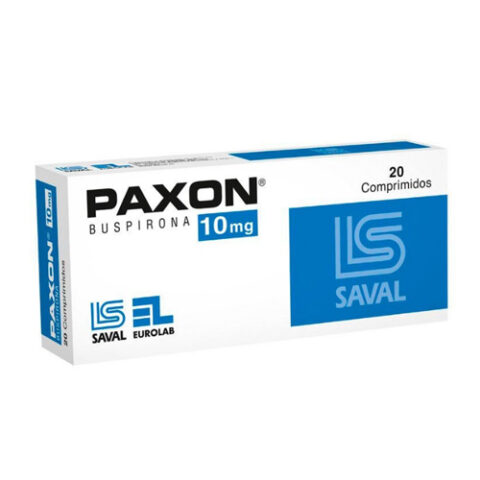 Paxon 10mg x 20 comprimidos (Laboratorio Saval) - EcoFarmacias