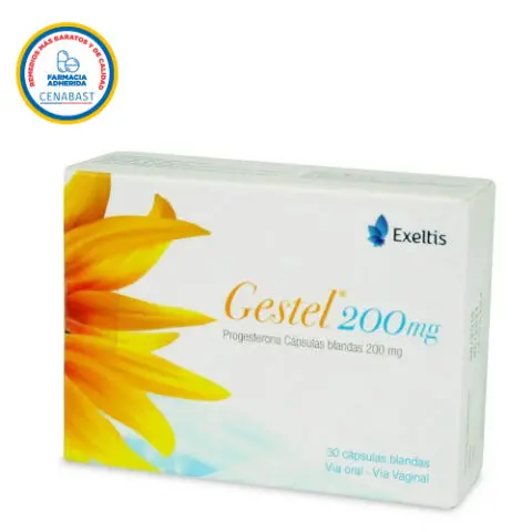 Gestel 200 mg x30 Cápsulas Blandas (Cenabast) (Exeltis) - EcoFarmacias