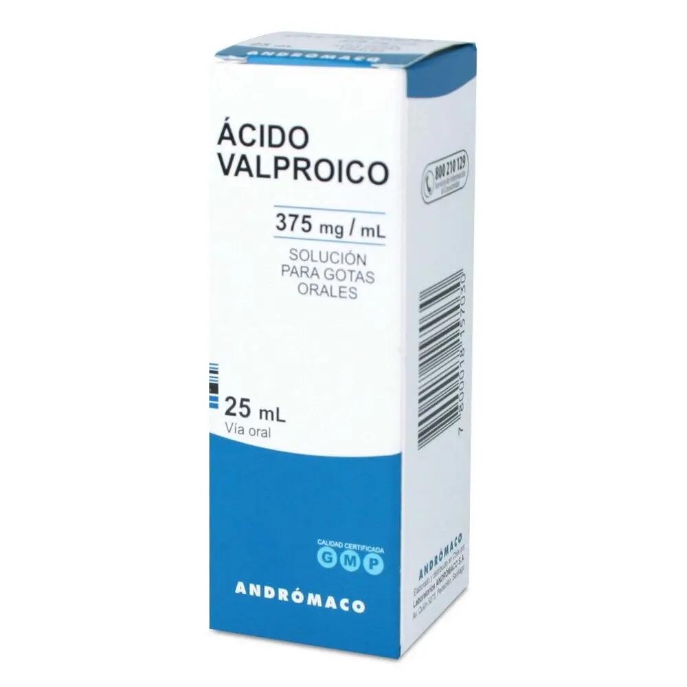 Ácido Valproico Gotas 25ML - EcoFarmacias