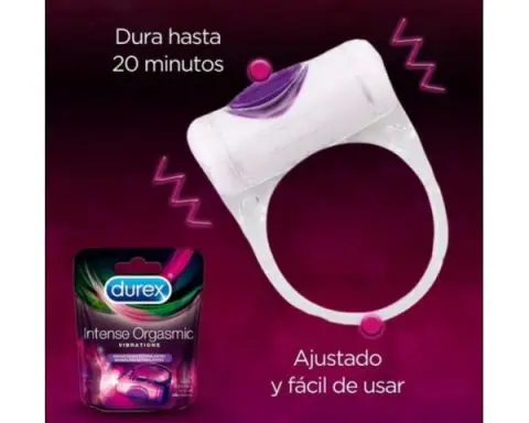 Durex Play Anillo Vibrador Intense Orgasmic - EcoFarmacias