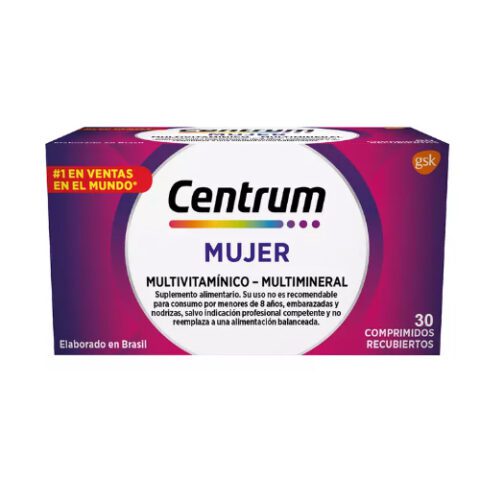 Centrum Mujer x 30 Comprimidos - EcoFarmacias