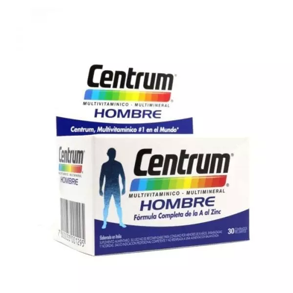 Centrum Hombre x 60 Comprimidos - EcoFarmacias