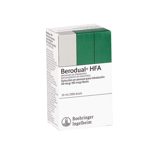 Berodual HFA inhalación 200 Dosis (10 mL) (Boehringer Ingelheim ...