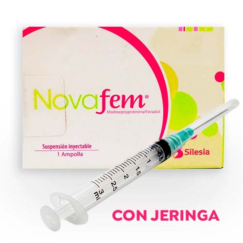 Pack Novafem + Jeringa (Silesia) | EcoFarmacias