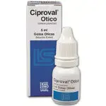 Ciproval Ótico Ciprofloxacino Solución Ótica 0,3% x 5 ml | EcoFarmacias