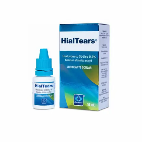 HialTears Hialuronato Sodio 0,4% Solución Oftálmica 10 mL (Lubricante ...