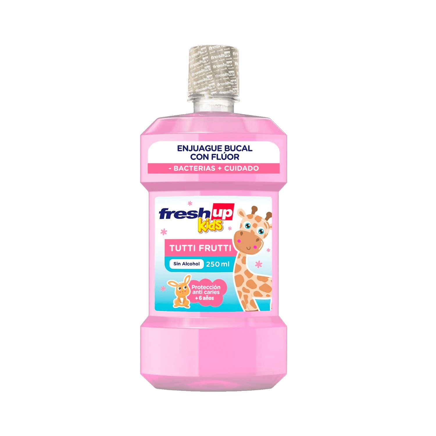 Fresh Up Enjuague Bucal Kids 250ml Tutti Frutti (+ 6 Años) - EcoFarmacias