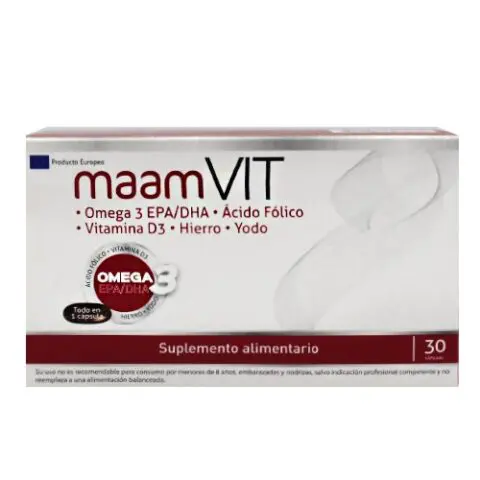 Maam Vit Suplemento Alimentario 30 Capsulas - EcoFarmacias