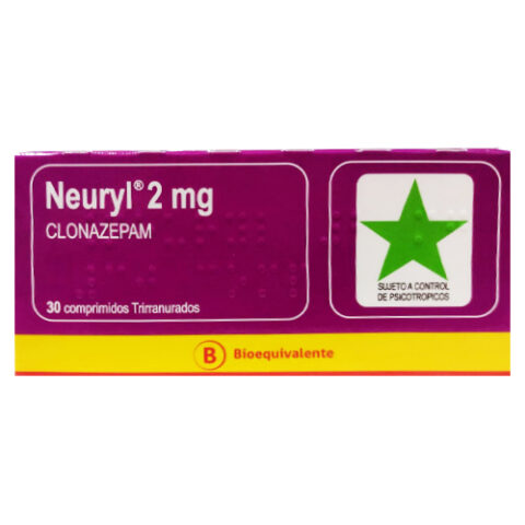 Neuryl 2 mg x 30 comprimidos - EcoFarmacias