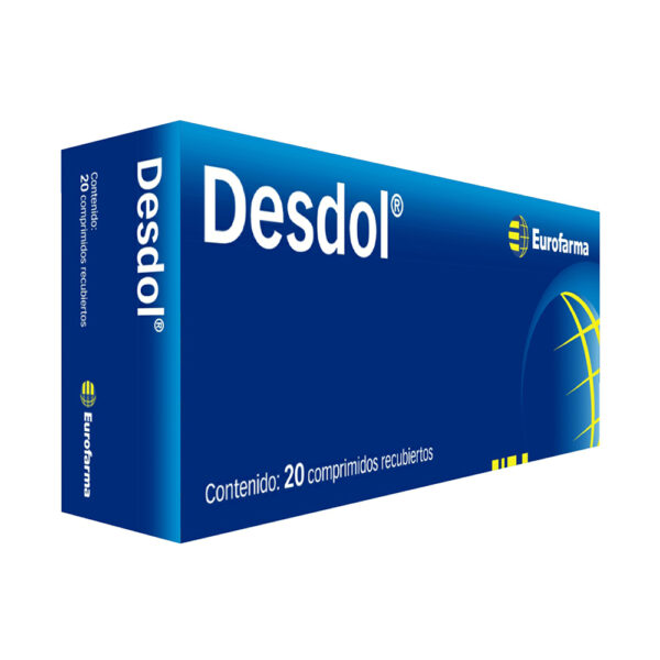Desdol x 20 comprimidos - EcoFarmacias