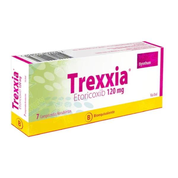 Trexxia Etoricoxib 120 Mg x 7 Comprimidos - EcoFarmacias