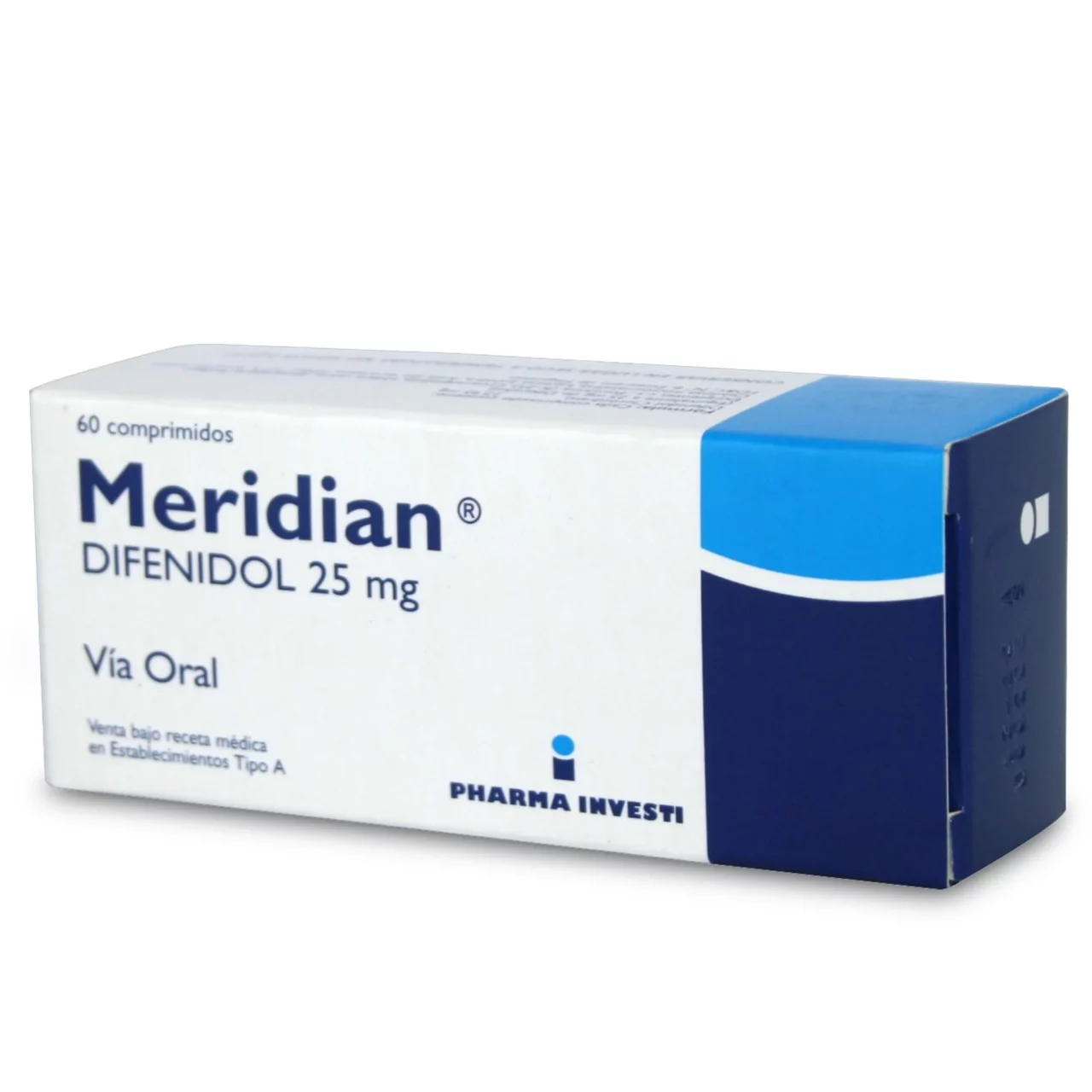 Meridian Difenidol 25 Mg x 60 Comprimidos - EcoFarmacias