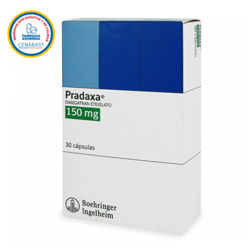 Pradaxa 150 mg x 30 Cápsulas (Boehringer Ingelheim) - EcoFarmacias