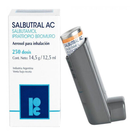 Salbutrac AC 250 Dosis - EcoFarmacias