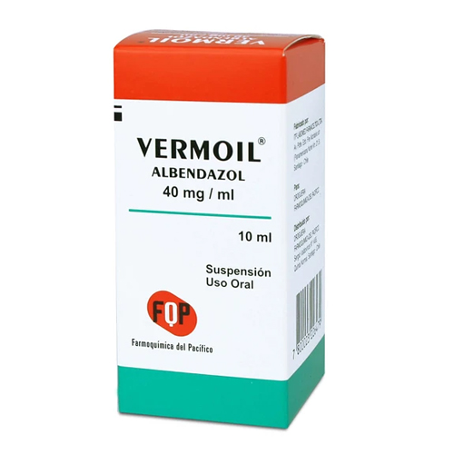 Vermoil Suspensión 10ml - EcoFarmacias